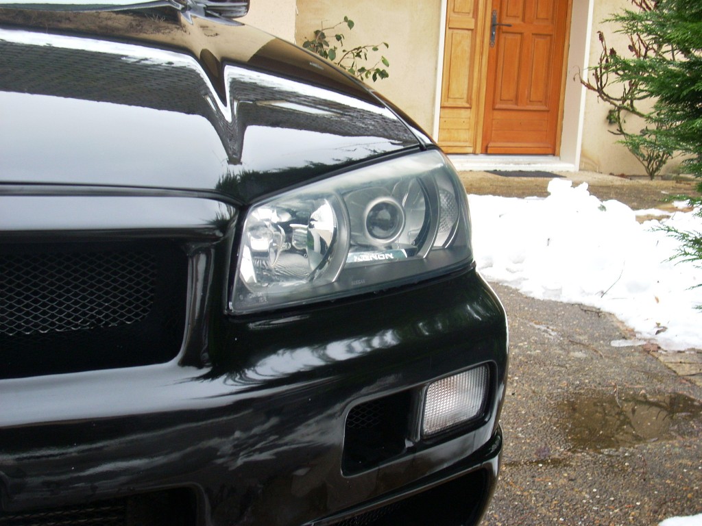 LHD headlight for Skyline R34 | Wardiz